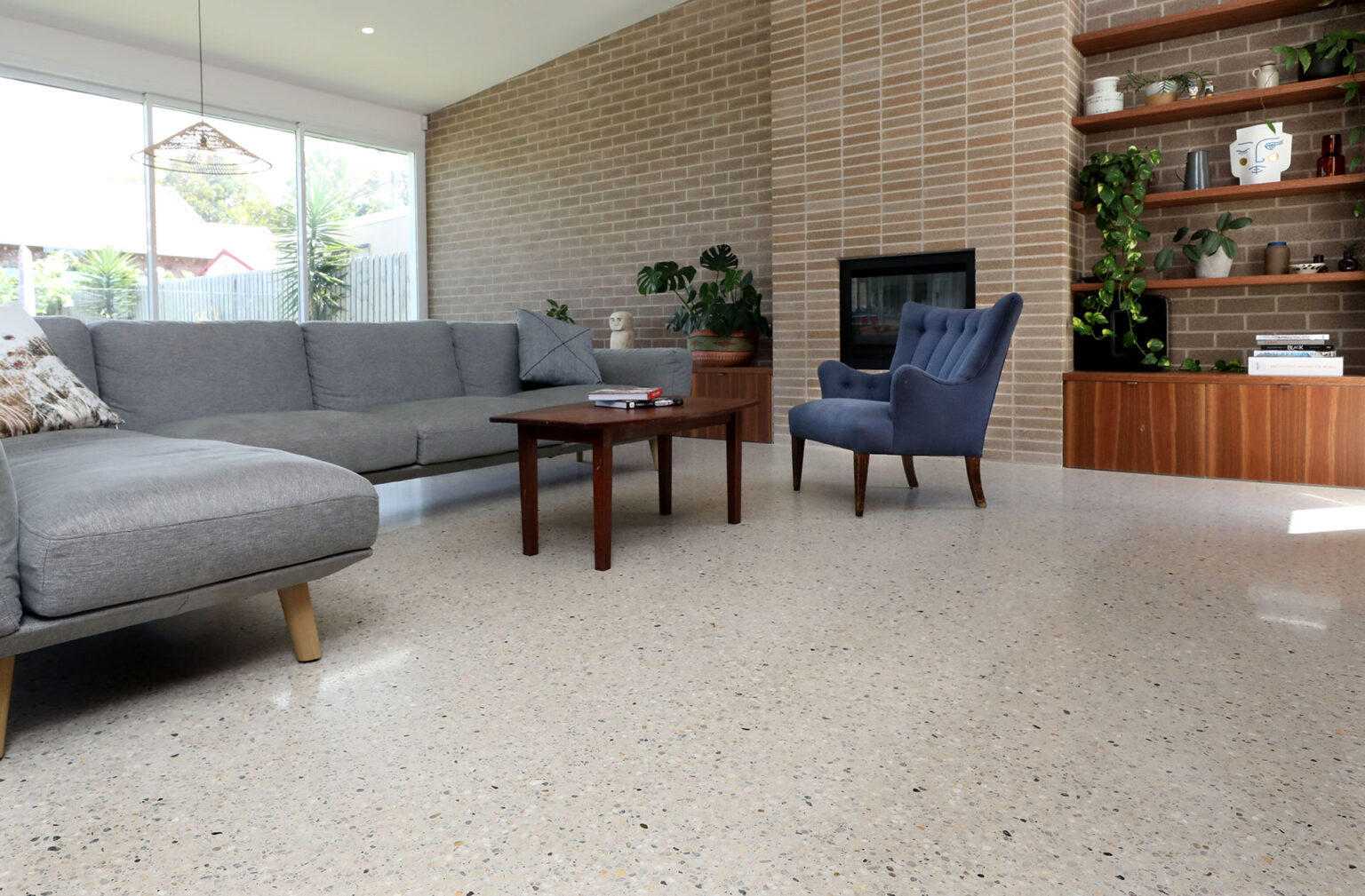 Polished & Honed Concrete Floors & Driveways | Holcim Geostone
