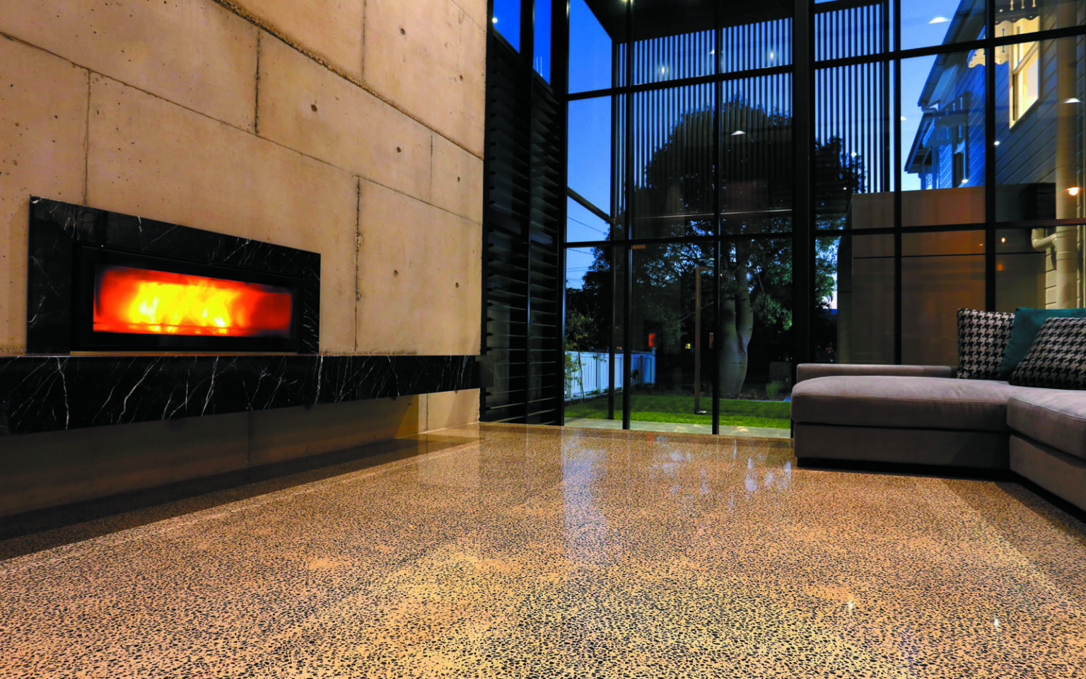 Geostone polished floors - The ultimate in family-friendly living ...