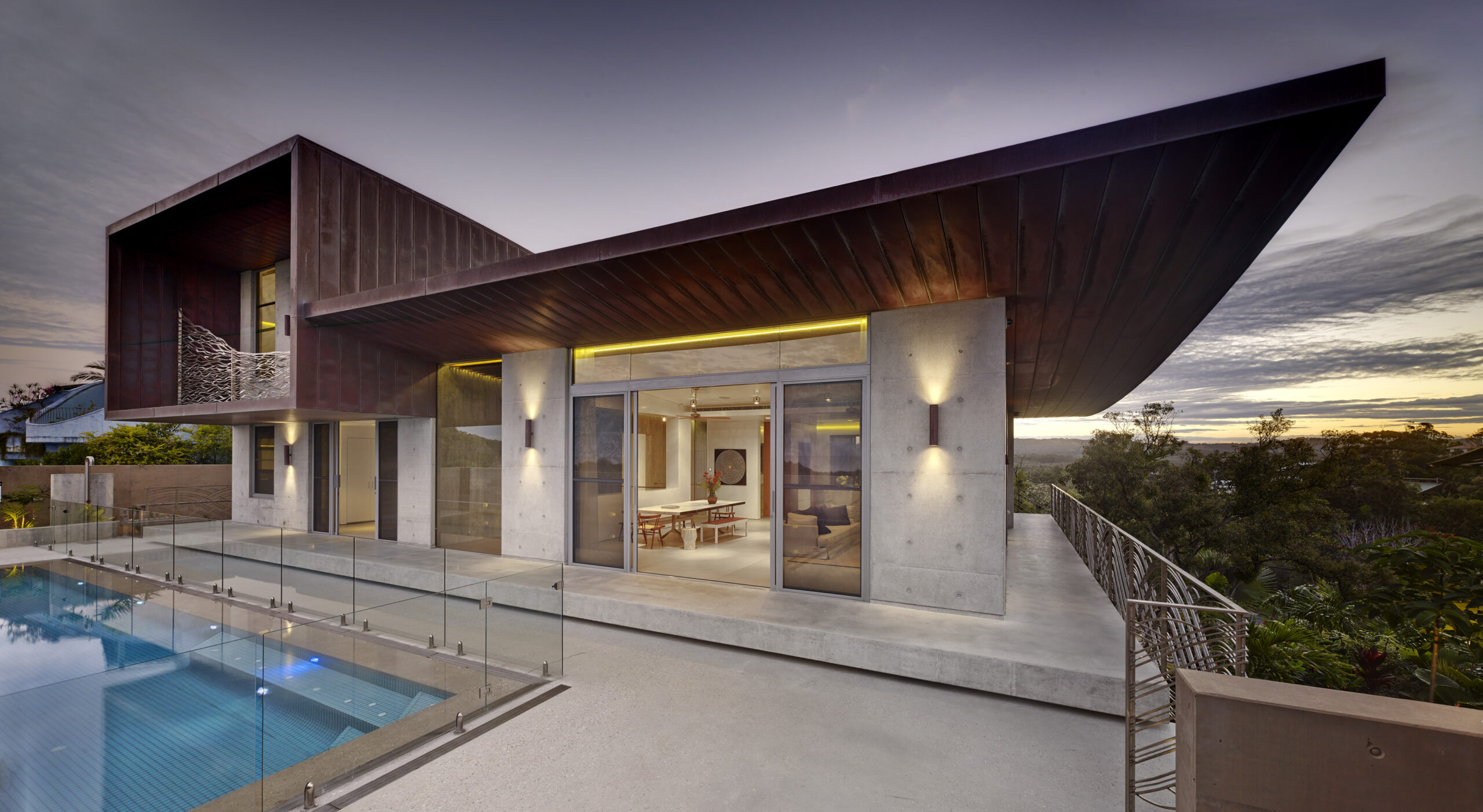 Lighthouse Pool House Design Eltham Pool House — G2 Studio