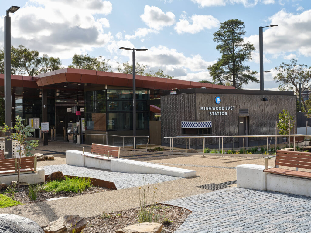 Ringwood East Station | Holcim Geostone